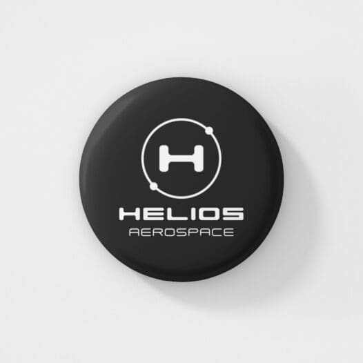 Imán de nevera 'Helios Aerospace' | Fuera de Series
